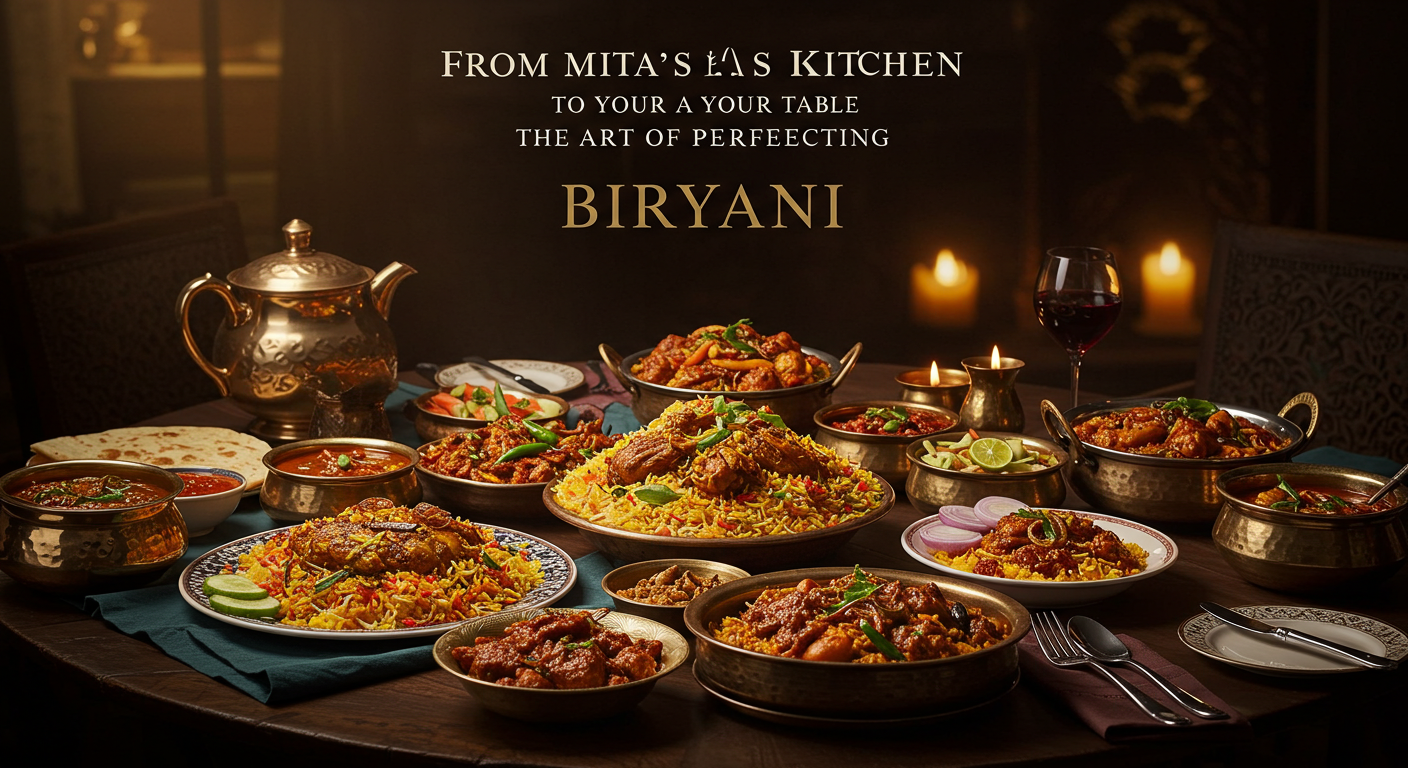 From Mita’s Kitchen to Your Table: The Art of Perfecting Chicken Biryani – Mitas Himalayan Kitchen